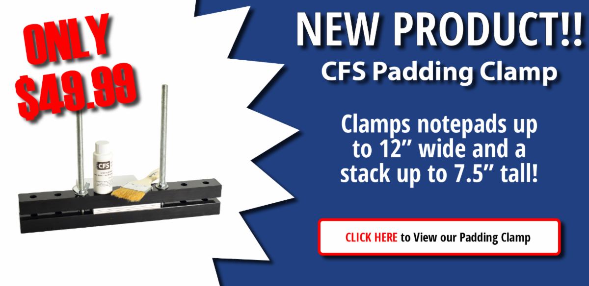 October Mid-Month Hightlight: NEW CFS Padding Clamp!