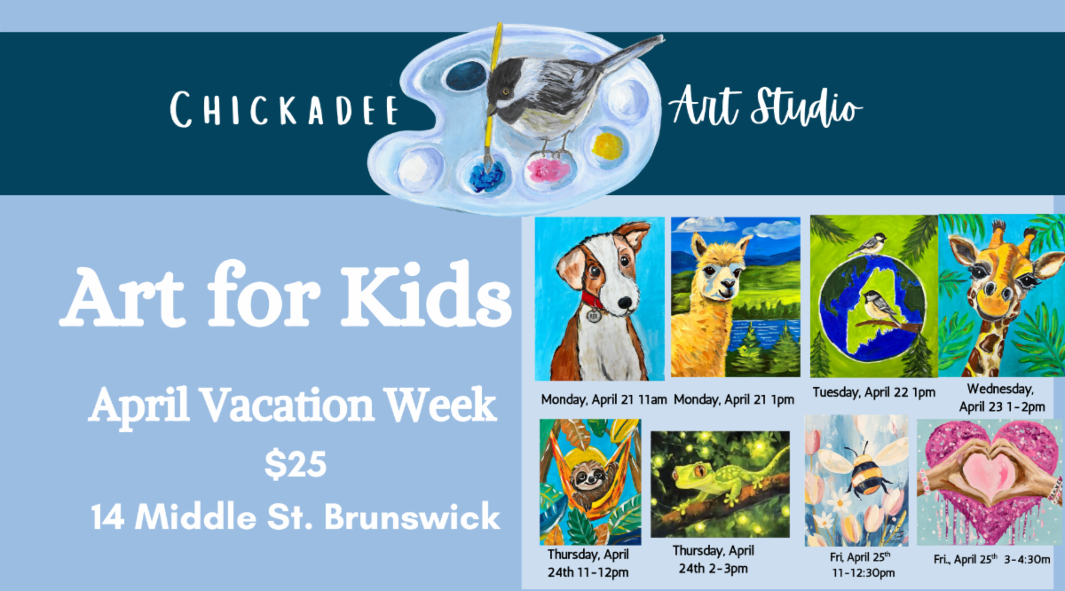 April Vacation Week - Art for Kids