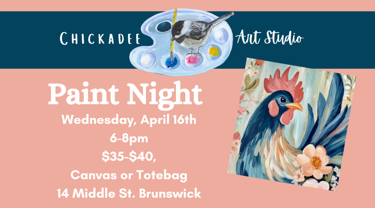 Floral Strut Paint Night - Spring Chicken