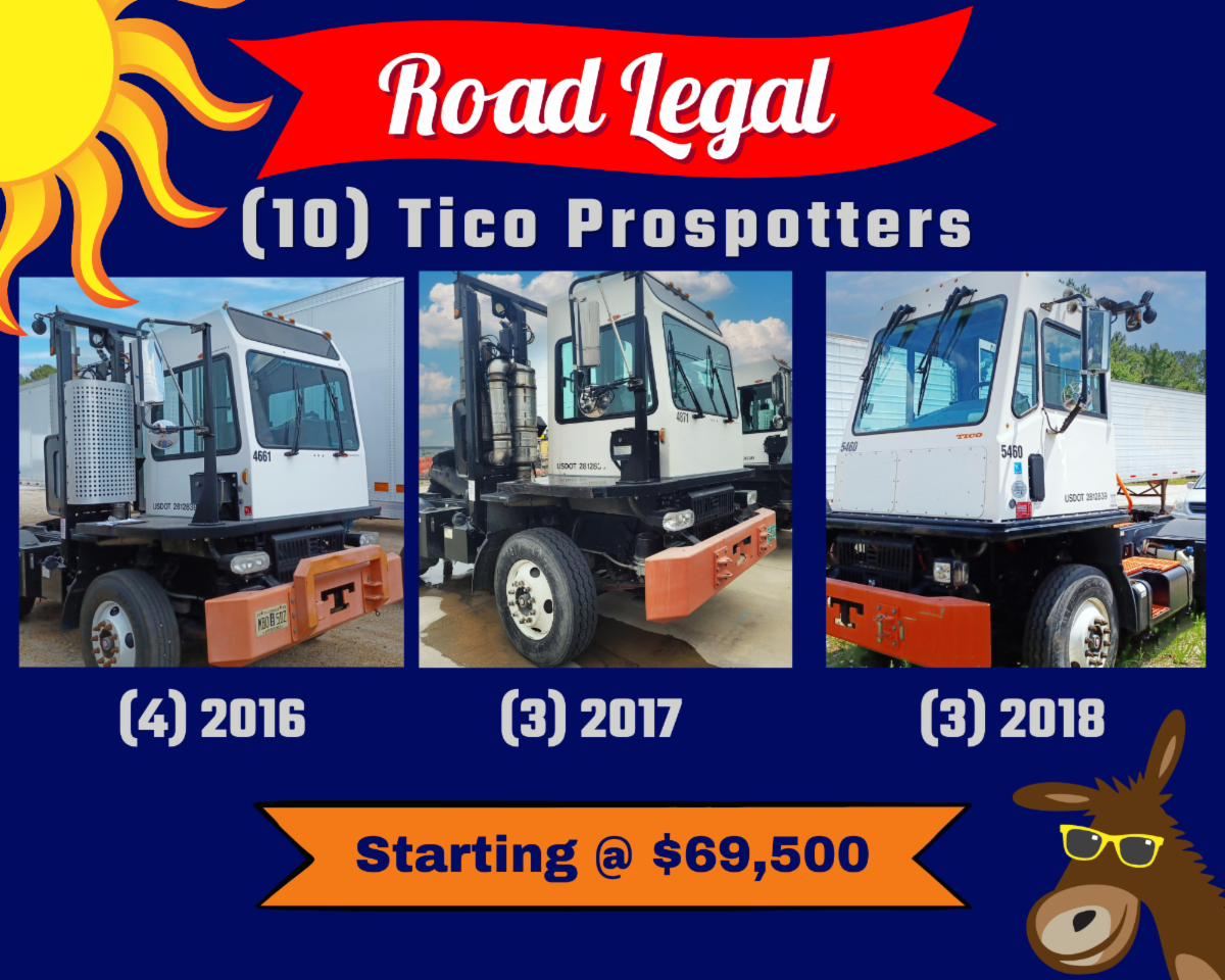 (10)2016-2018 -Tico Spotters-Road Legal - DEF Units