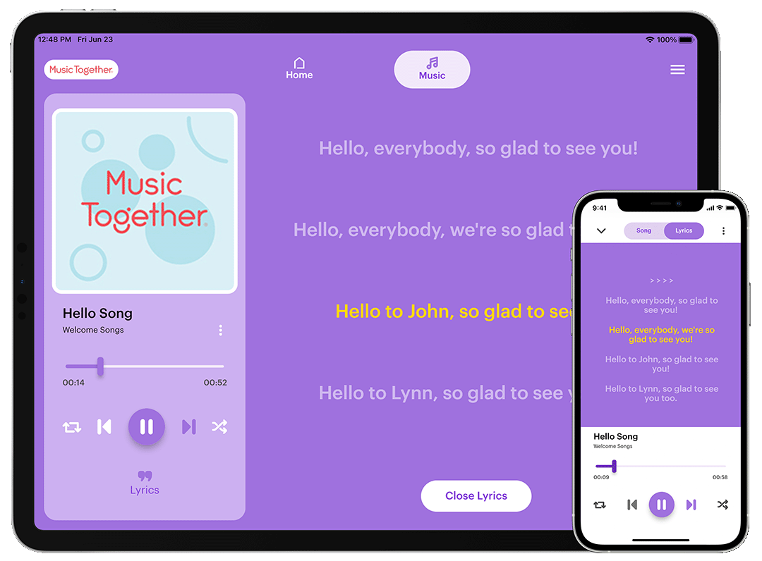 New Music Together App is Launching