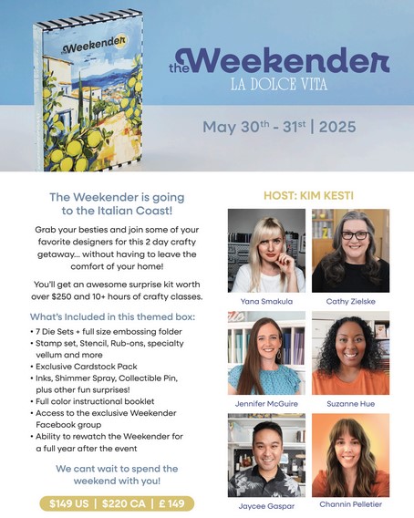 Pre-Order Now! Spellbinders Weekender & 13 Days of Craftoween Mystery ...