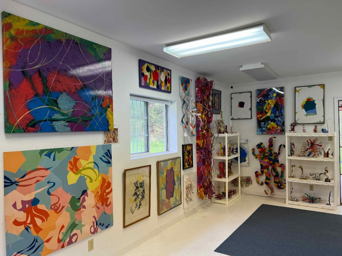 Photos From the Dorothy Gillespie Studio Open House