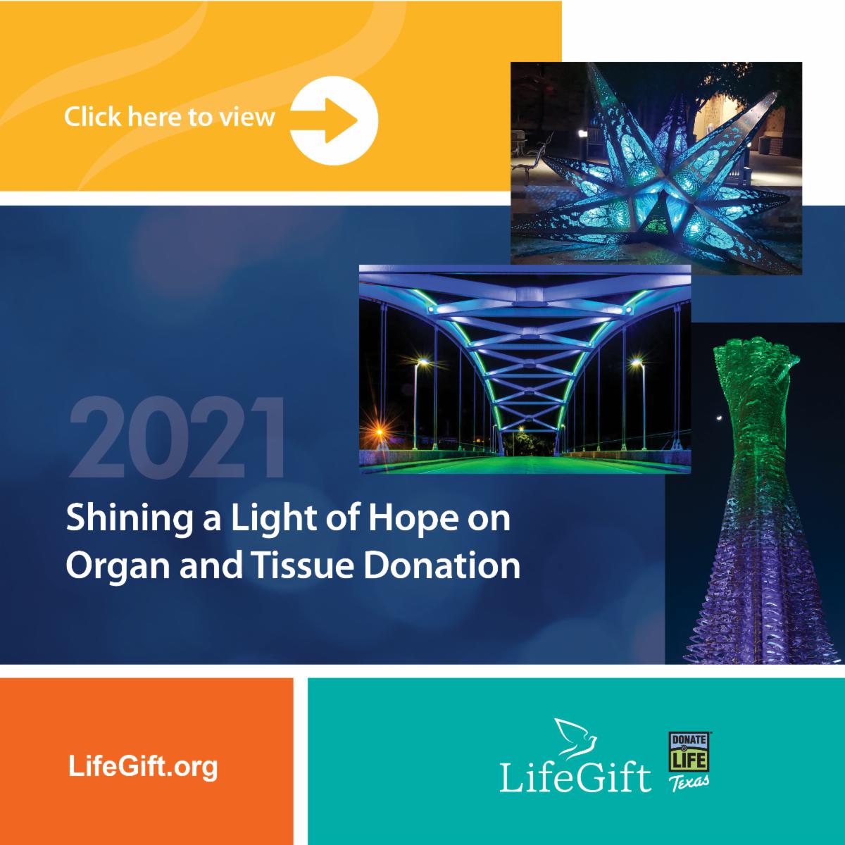 Welcome to Our LifeGift 2021 Annual Report & Family Album