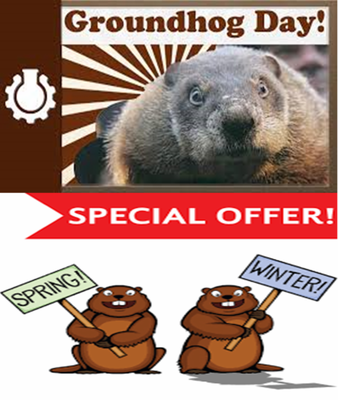 Happy Groundhog's Day Event!
