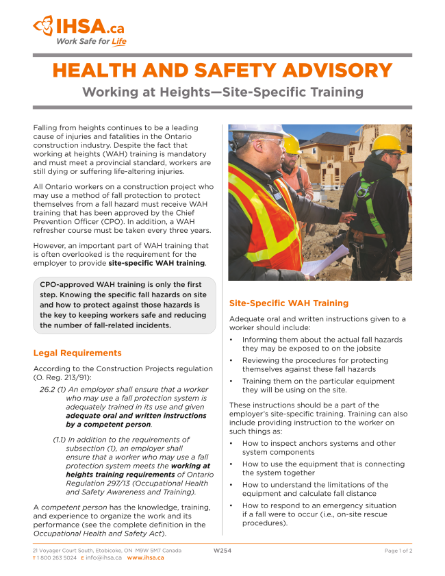 Call to Action: Pause for Safety - Worker Fatalities