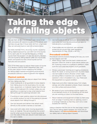 Struck By Hazard Awareness Week