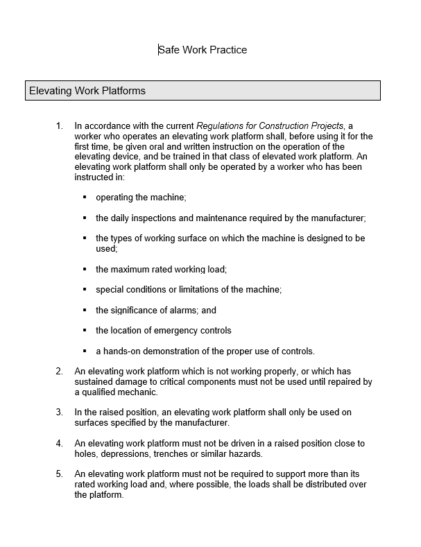 Call to Action: Pause for Safety