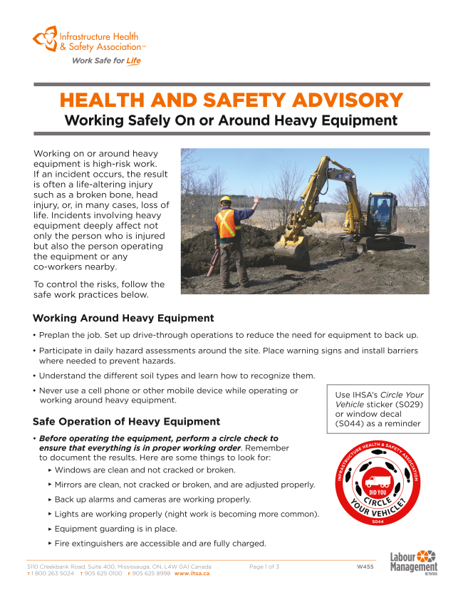 Call to Action: Pause for Safety - Worker Fatalities