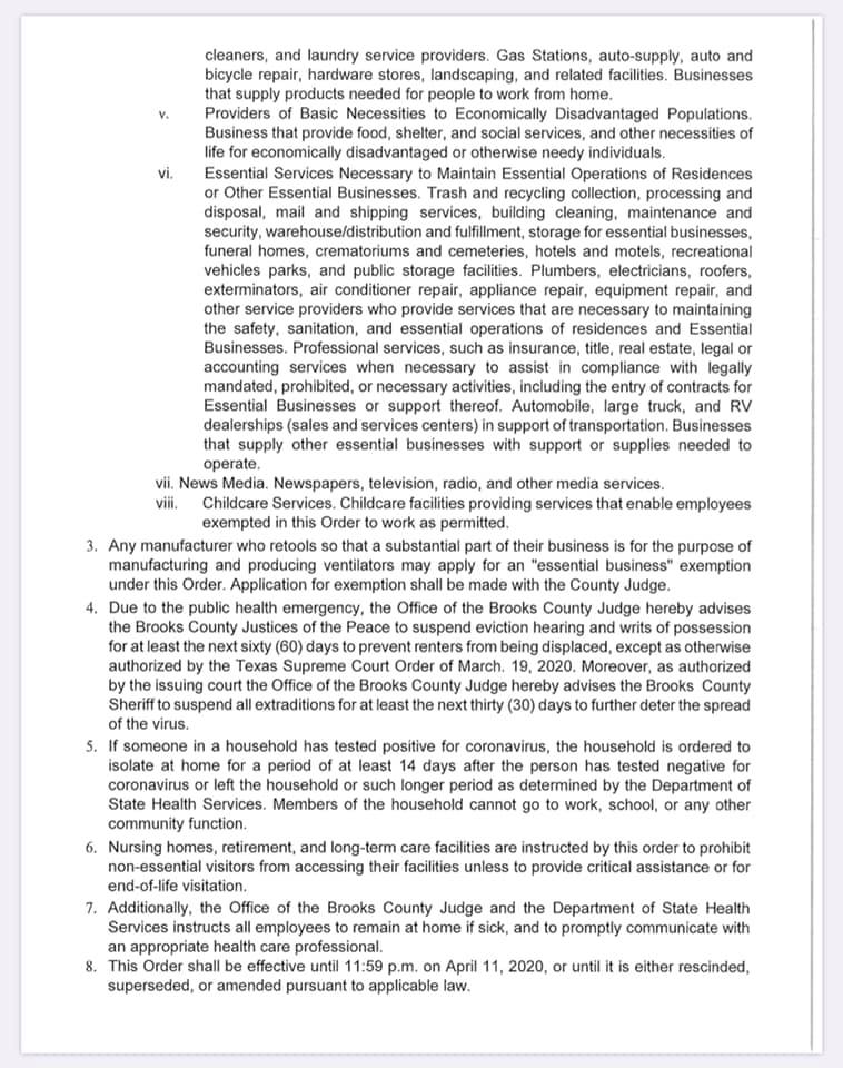 Stay-at-Home Order Issued