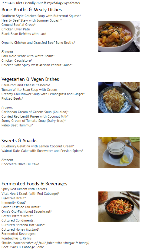 Soups of the World -- Order from This Week's Menu