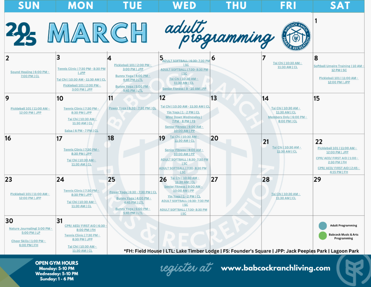 Parks and Recreation Programming and Events