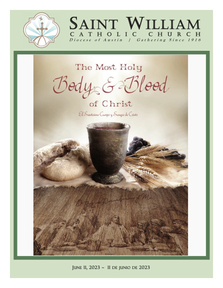 Solemnity of the Most Holy Body and Blood of Christ l Solemnidad del ...