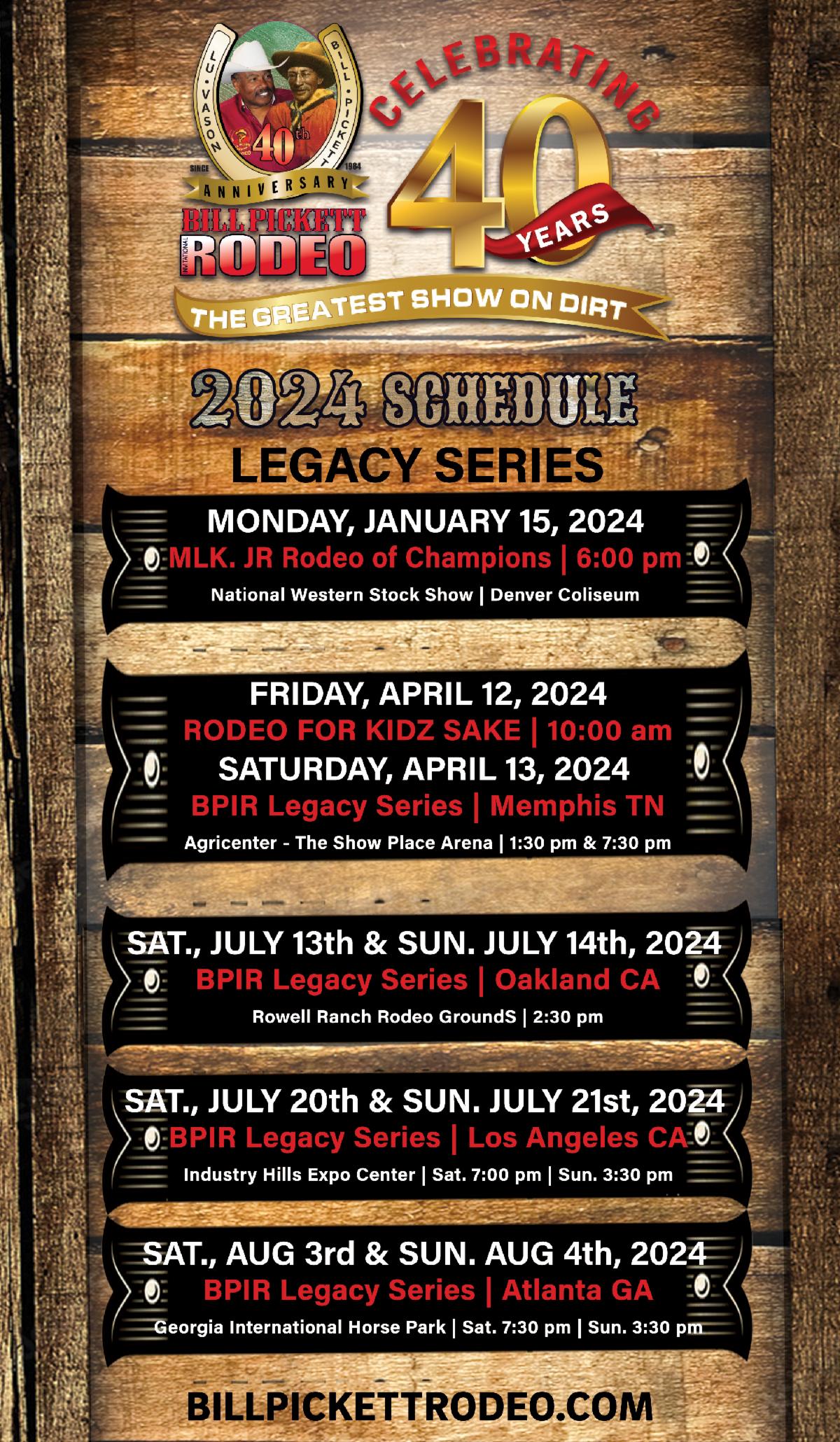 BPIR 2024 Rodeo Season Information