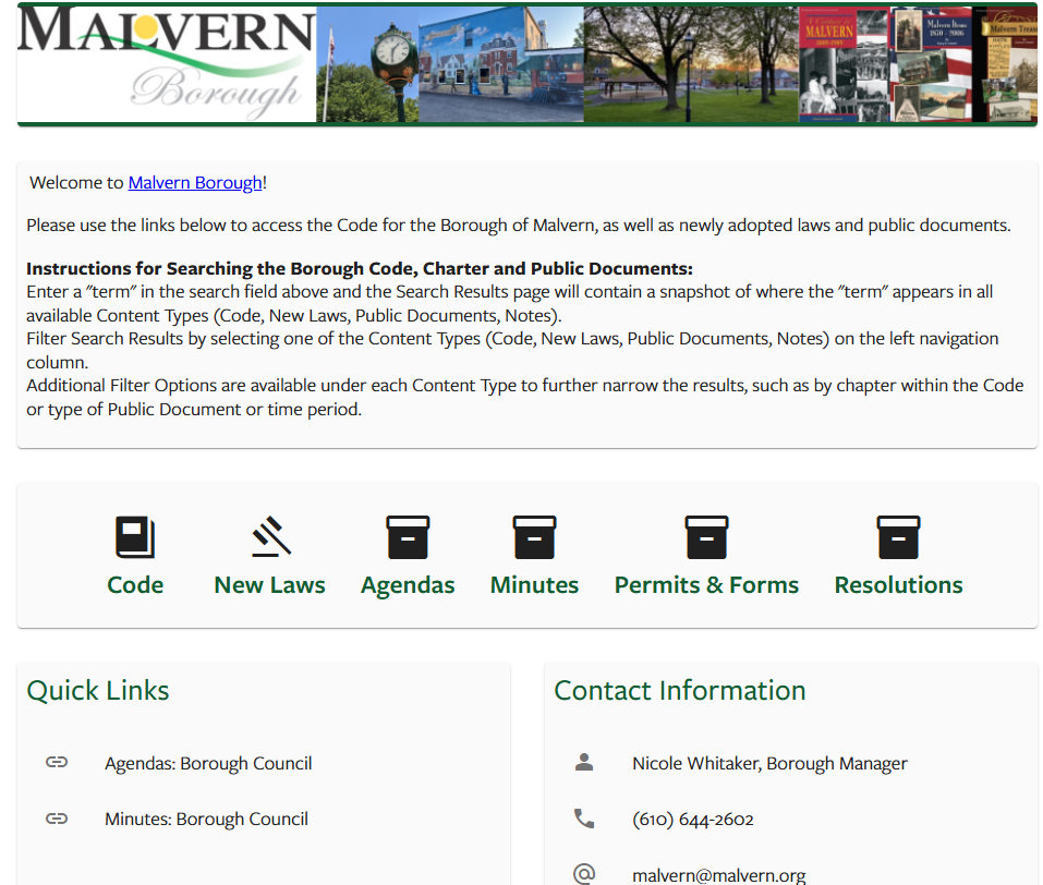 Malvern Updates: Sewer Bills, Christmas on King, ECode, and more