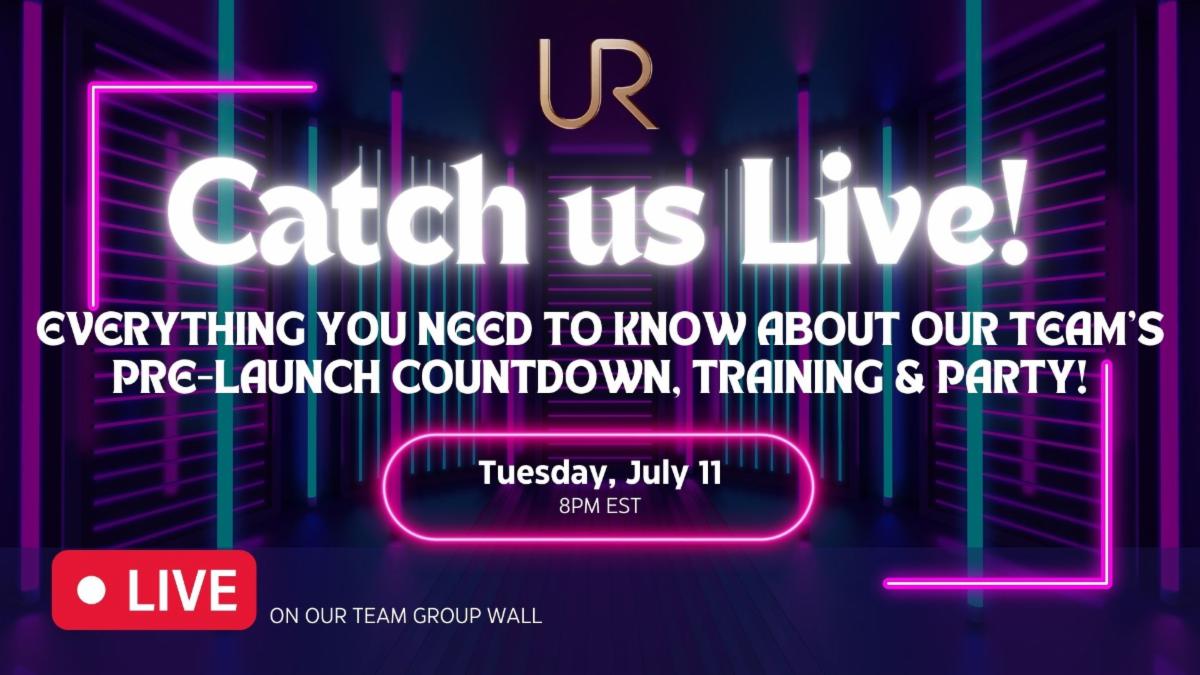 Join the Urban Retreat 2.0 Pre-Launch Countdown at Team Believe & See!