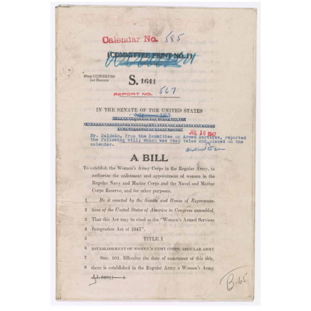 THIS DAY IN HISTORY: Truman Signs the Women's Armed Services ...