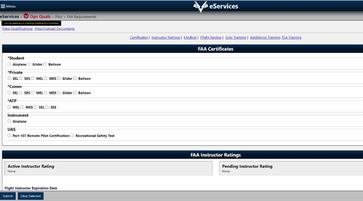 Congratulations! Cadet Wings Prospective Candidate FY25