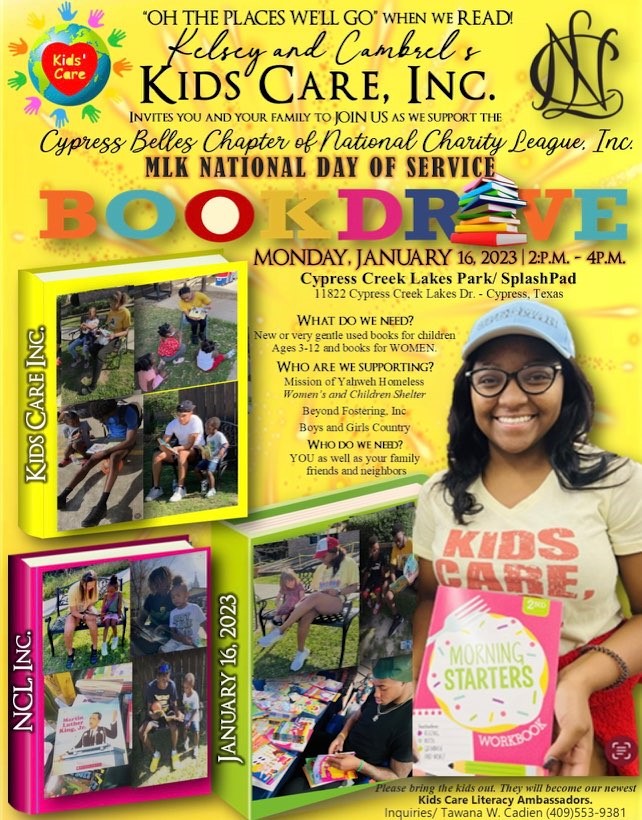 MLK National Day Of Service Book Drive