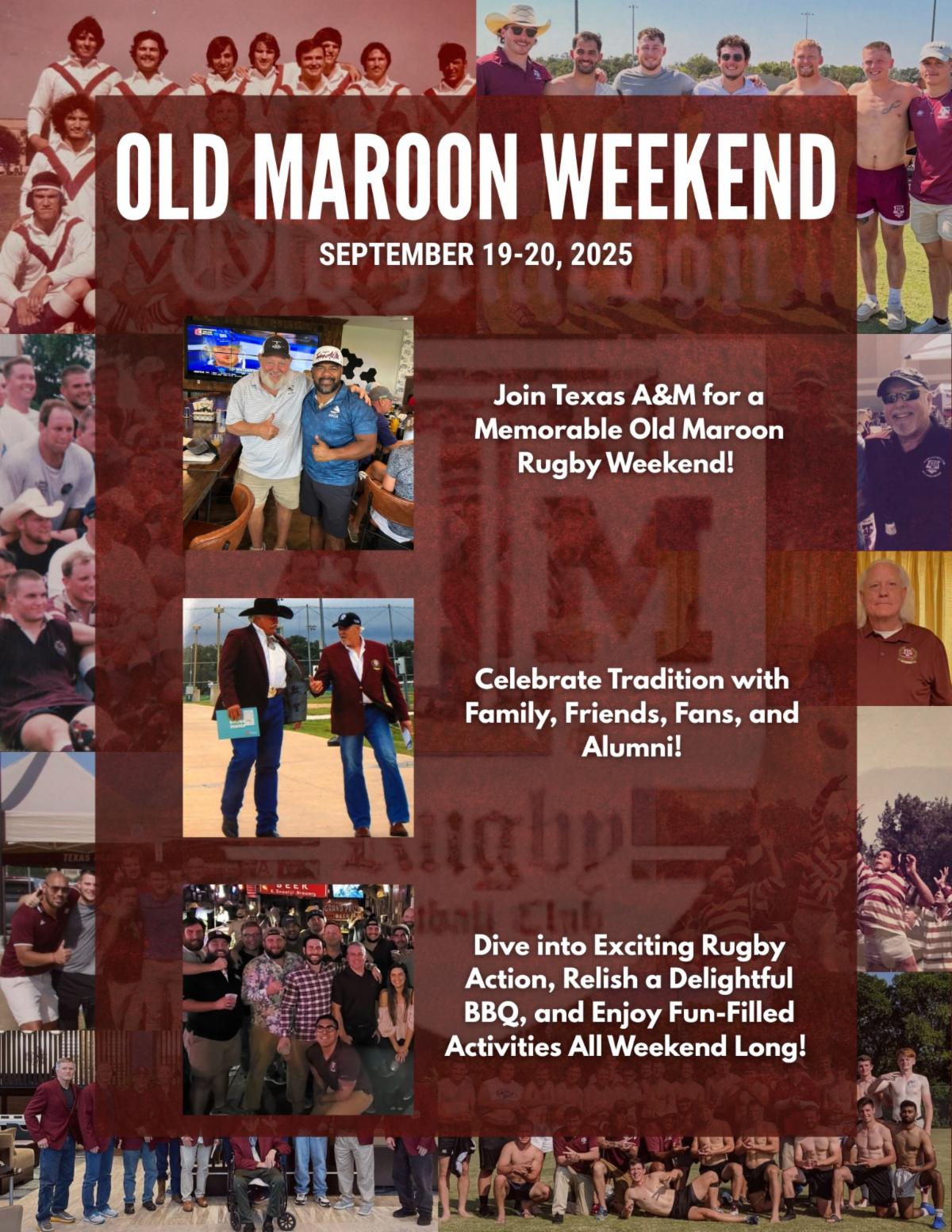 Old Maroon Weekend, 2025 - RSVP TODAY!