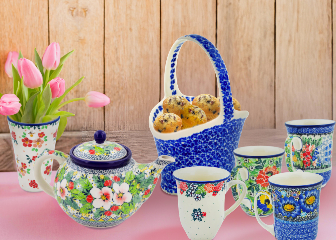 New Arrivals in Polish Stoneware: Unikat Pieces up to Half Off!