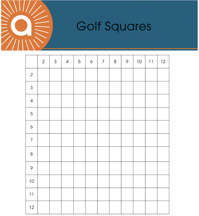 Alphapointe Golf Tournament: Squares Game