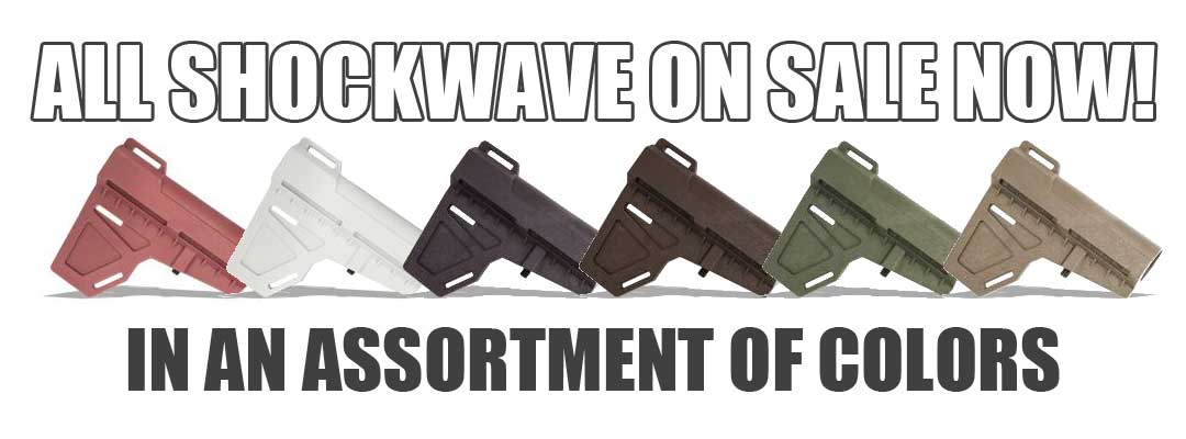 WHAT A SHOCKER! SHOCKWAVE PISTOL BRACES ON SALE!
