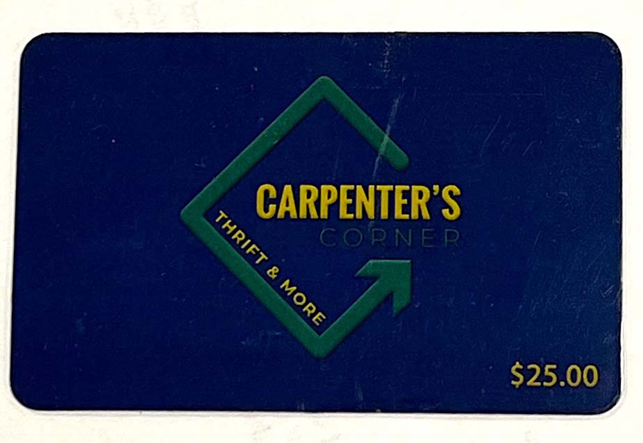 Exciting News from Carpenter's Corner
