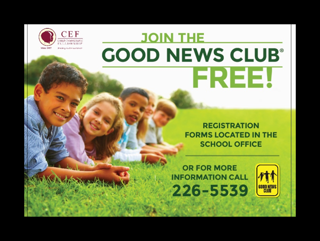 Spreading the word - Good News Club is Back!