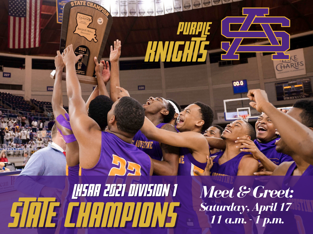 Meet the Champions! Purple Knight Basketball Meet & Greet: Saturday ...