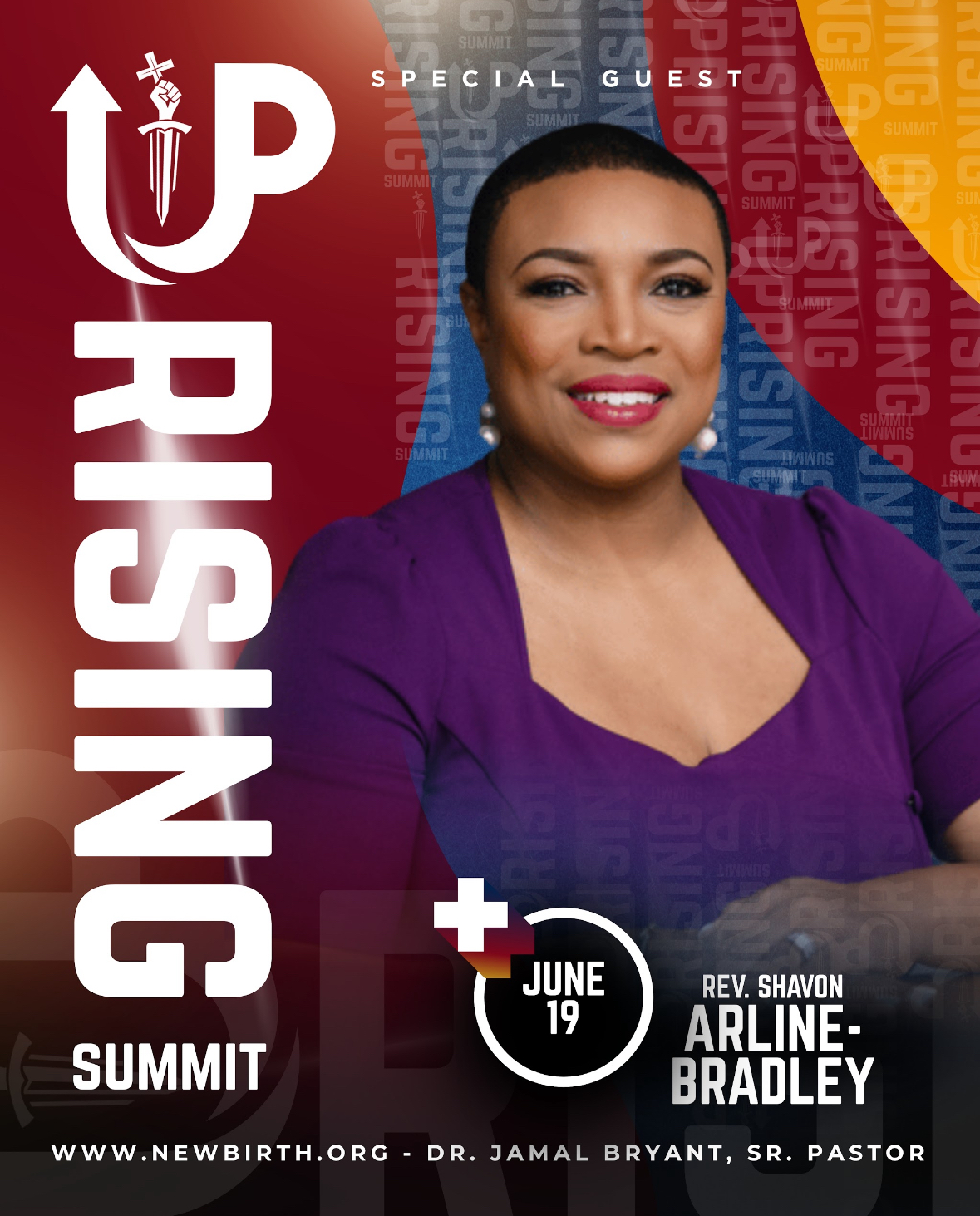 Shavon Arline-Bradley Joins Dr. Jamal Bryant for Uprising Summit in ATL