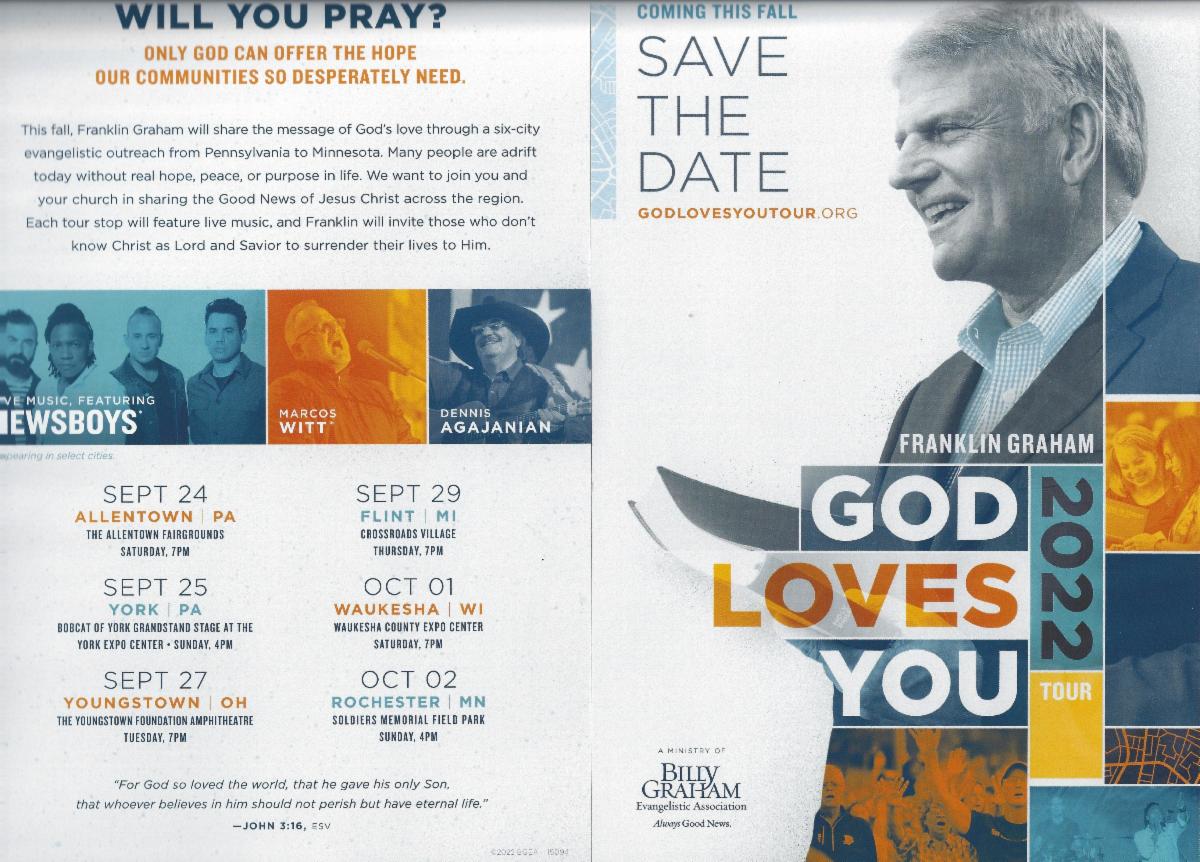 Billy Graham Evangelistic Assocation Event