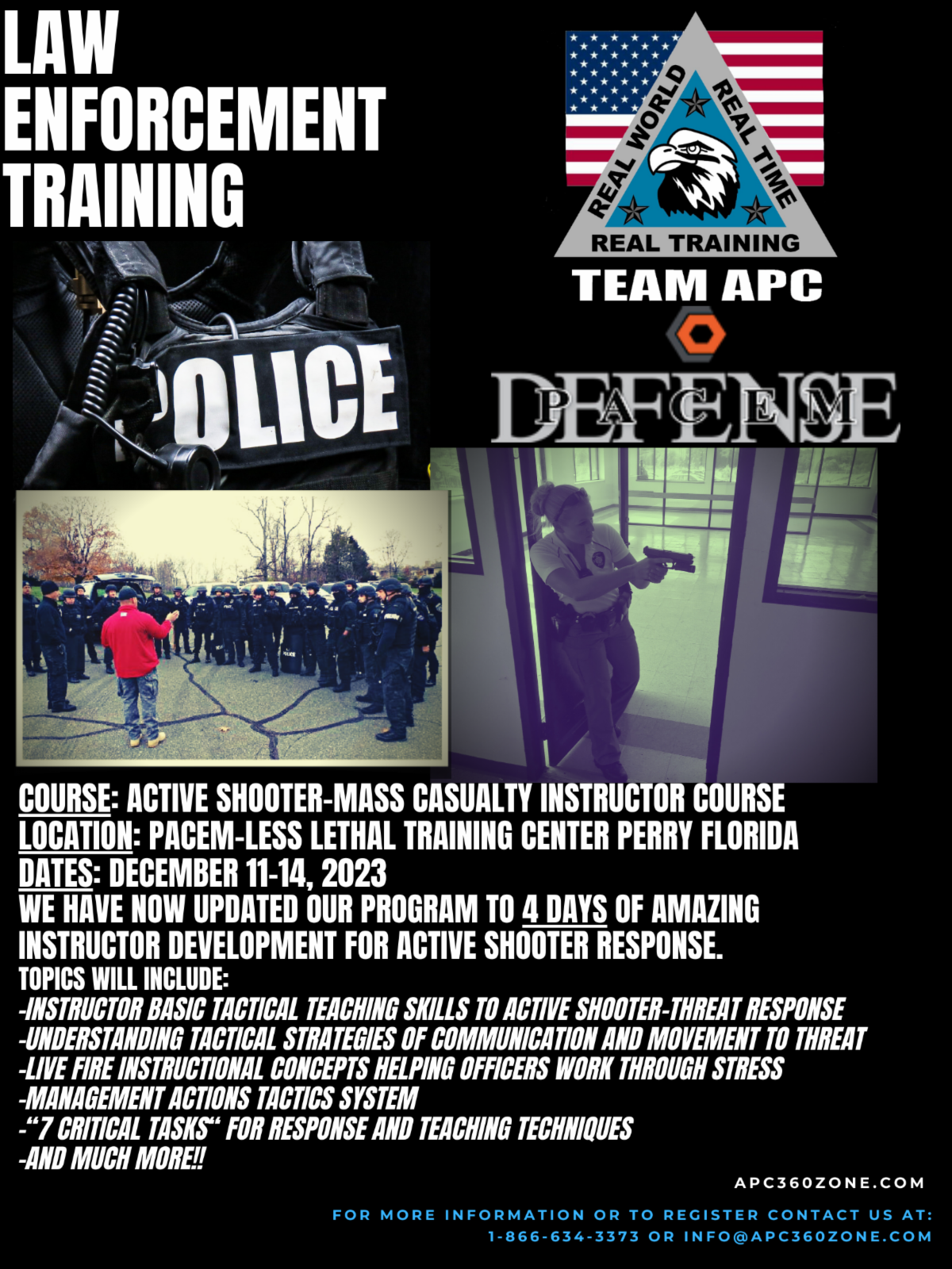 Police, Dispatcher and Civilian Training