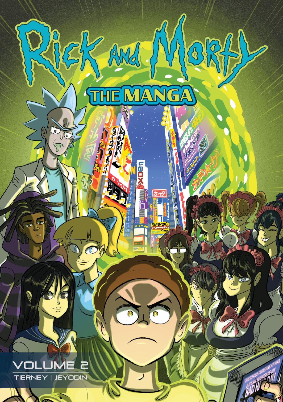 First Look: Rick and Morty’s Maniacal Manga Comic Book Manifestation ...