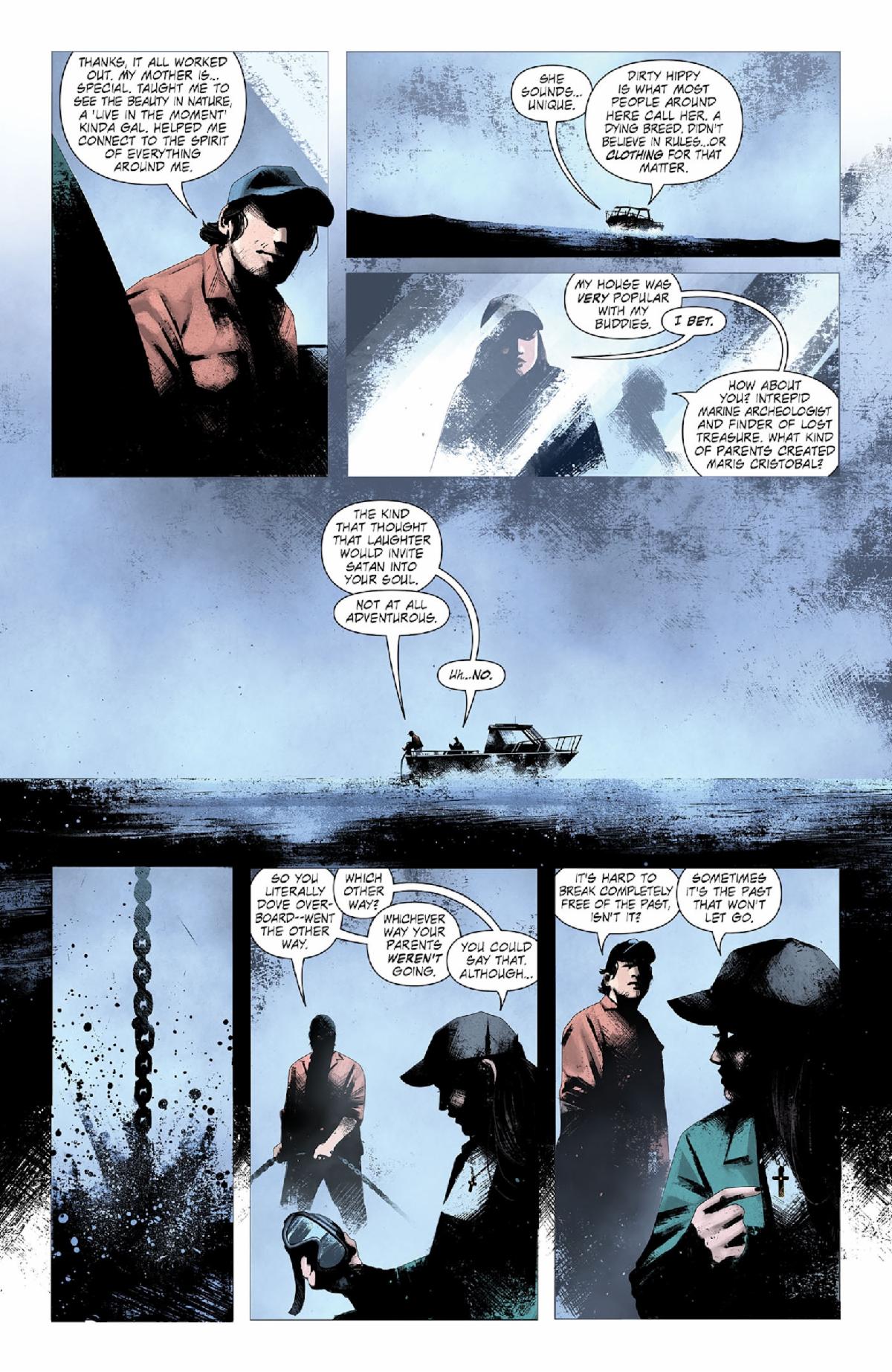 Oni Press Summons ESTUARY: A GHOST STORY #1 with Tim Daniel, D.B. Andry ...