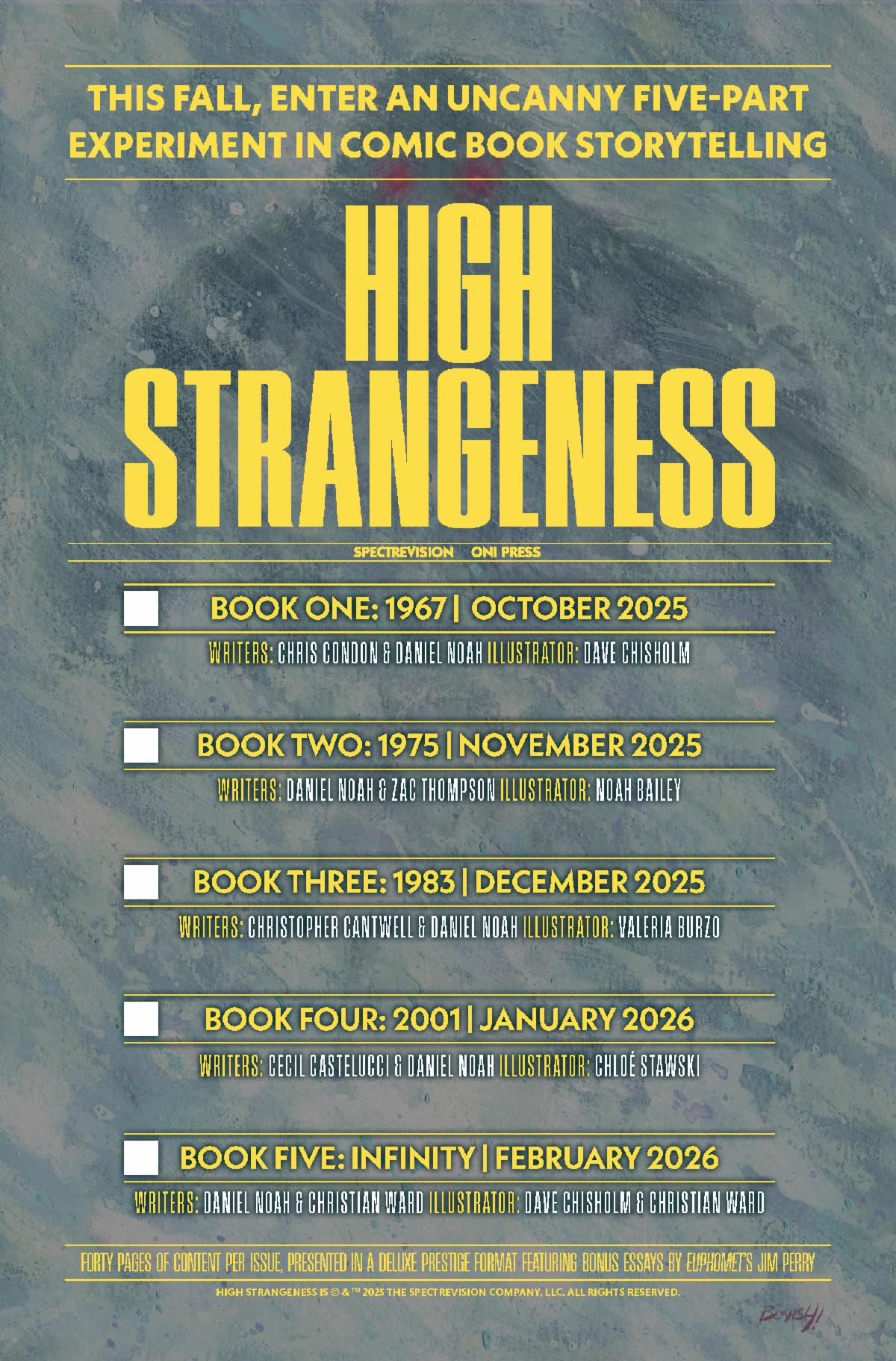 First Look: SpectreVision & Oni Press’ Uncanny Investigation Begins in ...