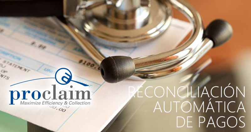 El sistema ProClaim® ofrece una verdadera reconciliación automática de ...
