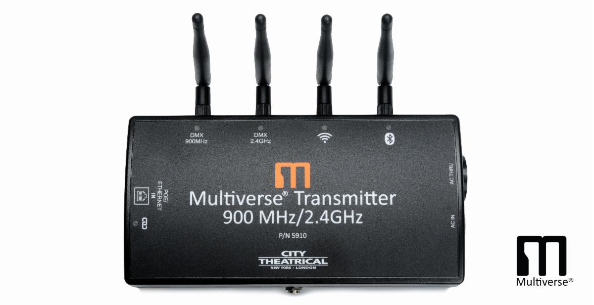 Expand Your Wireless DMX Setup with Multiverse Transmitter