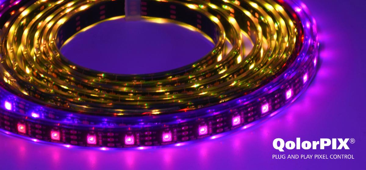 Product Focus: QolorPIX Pixel Controlled LED Tape