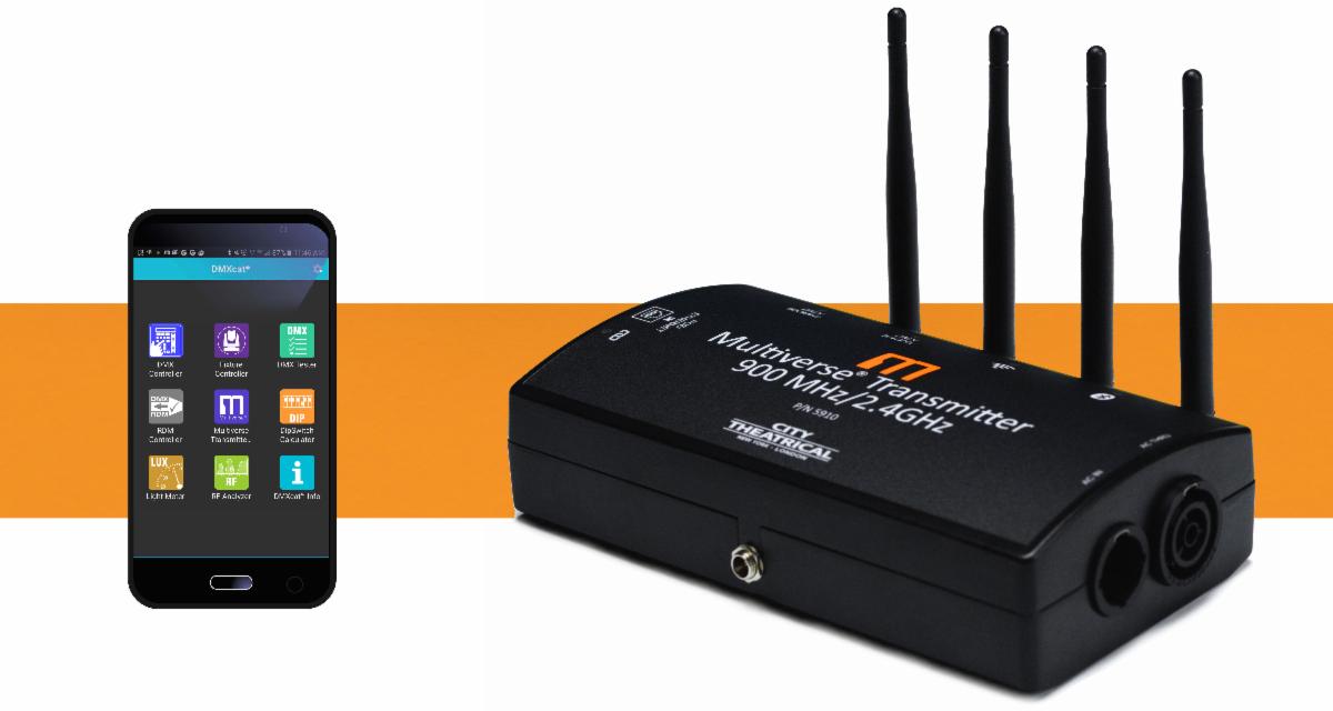 Expand Your Wireless DMX Setup with Multiverse Transmitter