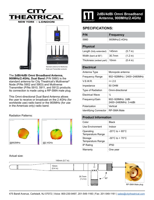 6 Specialized Antennas for Wireless DMX Installations