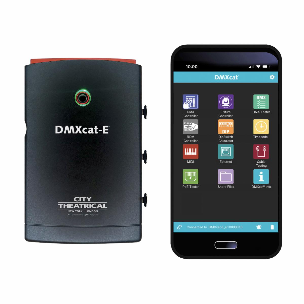 City Theatrical Dealer Alert: DMXcat App Update Adds Flicker Finder for DMXcat-E Users