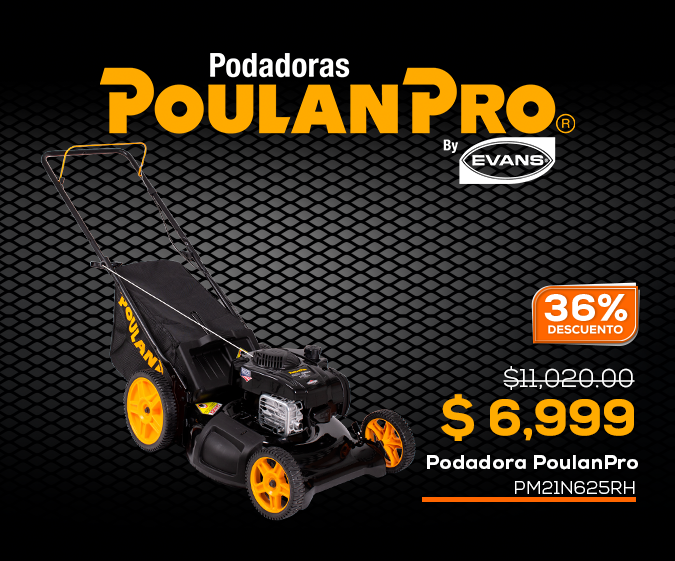Conoce la nueva Podadora PoulanPro by Evans🍃