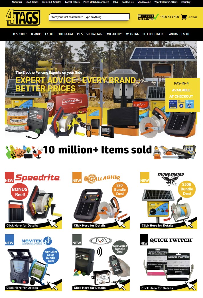 FREE TruTest SRS2i Stick Reader, Auto TagFaster Applicator & $2.50 NLIS ...