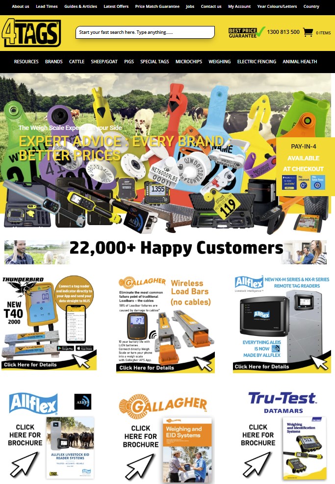 FREE TruTest SRS2i Stick Reader, Auto TagFaster Applicator & $2.50 NLIS ...