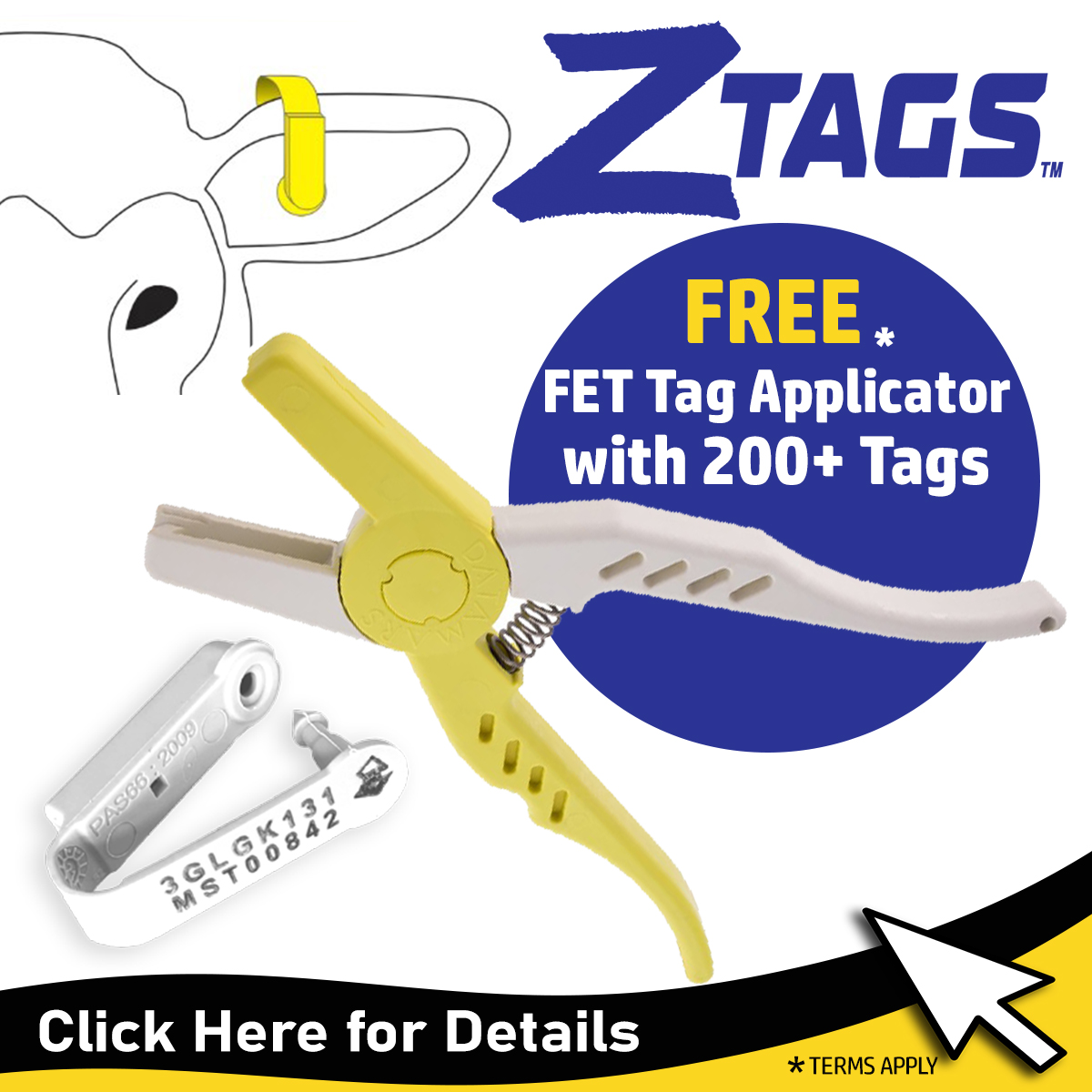 FREE TruTest SRS2i Stick Reader, Auto TagFaster Applicator & $2.50 NLIS ...