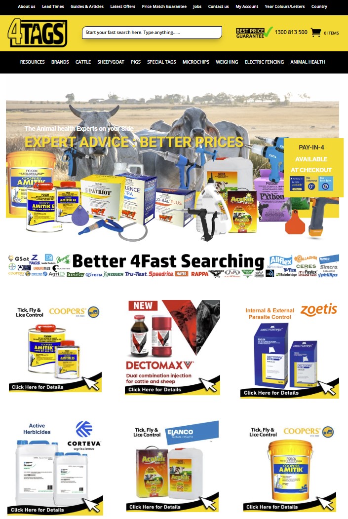 FREE TruTest SRS2i Stick Reader, Auto TagFaster Applicator & $2.50 NLIS ...