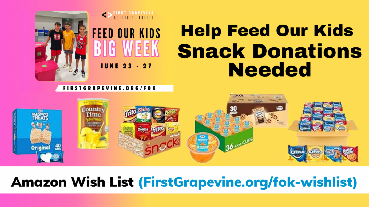 First Grapevine - E-News - May 28, 2025