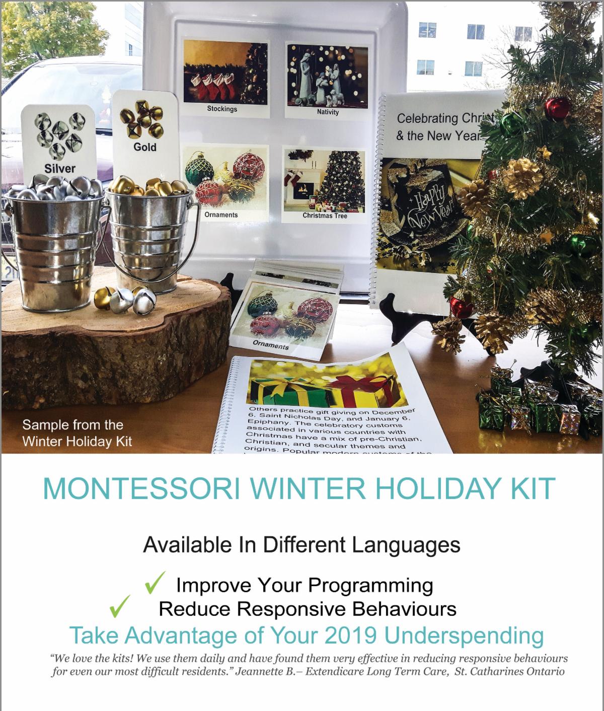 Montessori Winter Holiday Kit