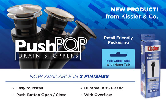 New! Push Pop-Up Stoppers